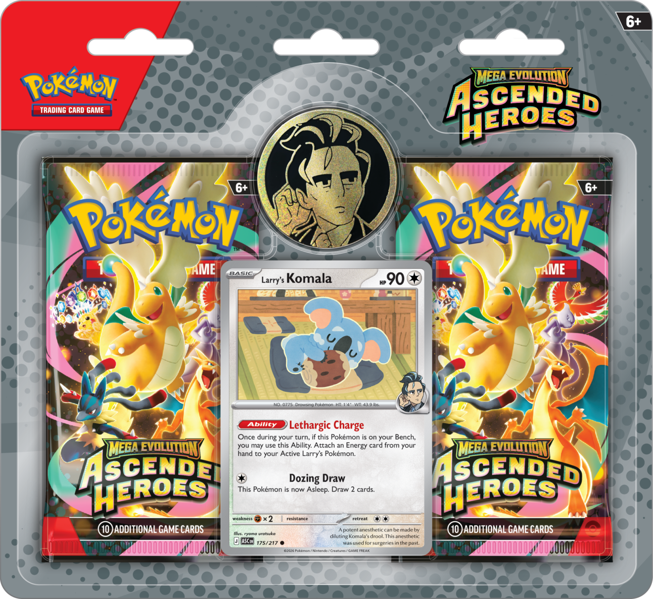 Pokémon Ascended Heroes - 2 Pack Blister (Pré-Venda) - OhliCards